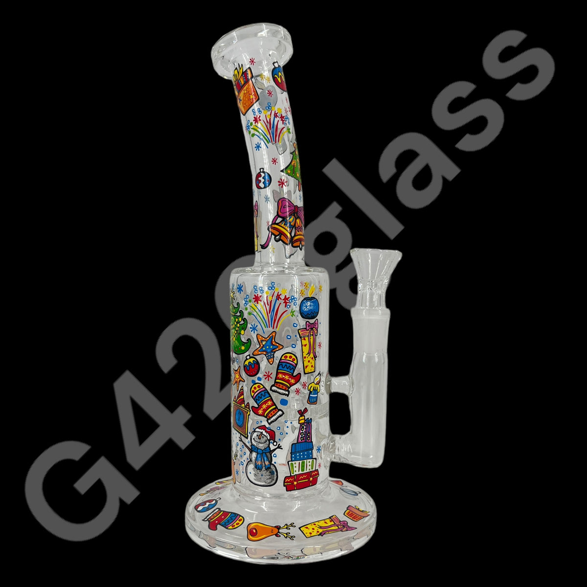 10 Inch Plants Decals Glass Water Pipe Hookah Bong – G420glass